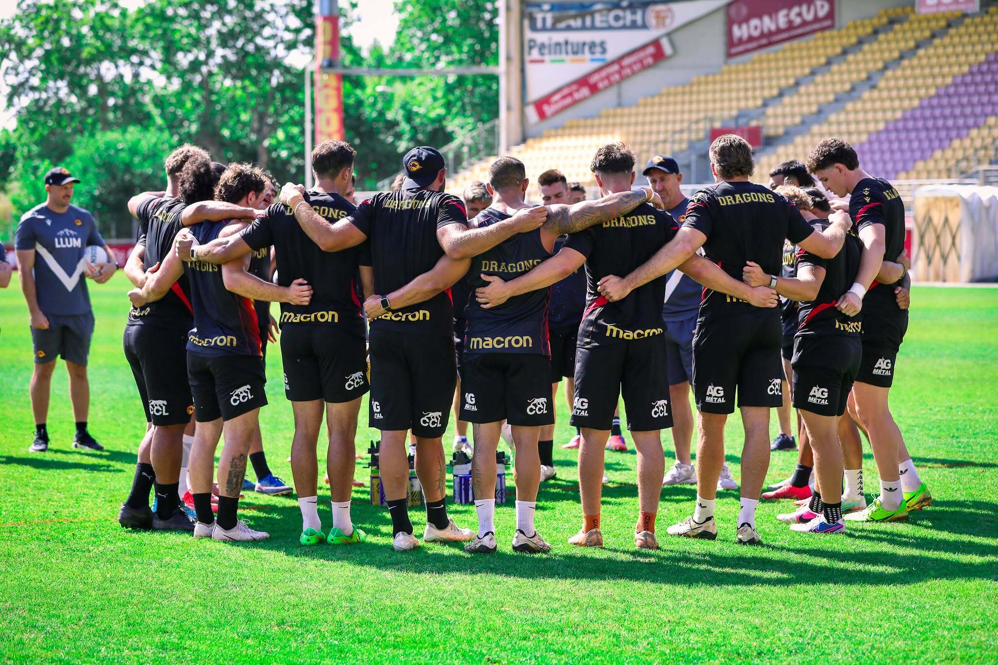 Programme des entrainements - Les Dragons Catalans